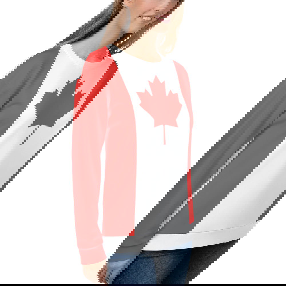 Canada Flag Sweater / Canada Clothing / Canada Outfit – YVDdesign