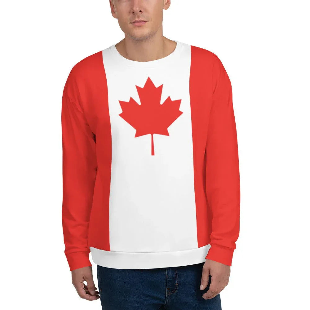 Canada Flag Sweater / Canada Clothing / Canada Outfit – YVDdesign