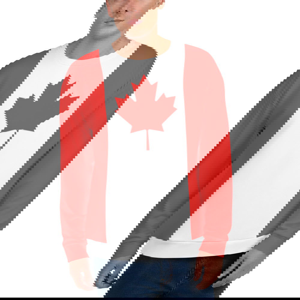 Canada Flag Sweater / Canada Clothing / Canada Outfit – YVDdesign