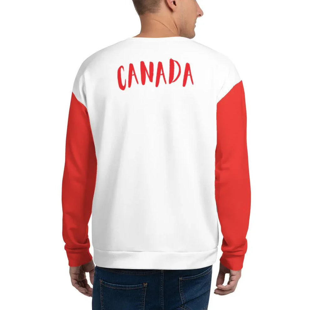 Canada Flag Sweater / Canada Clothing / Canada Outfit – YVDdesign
