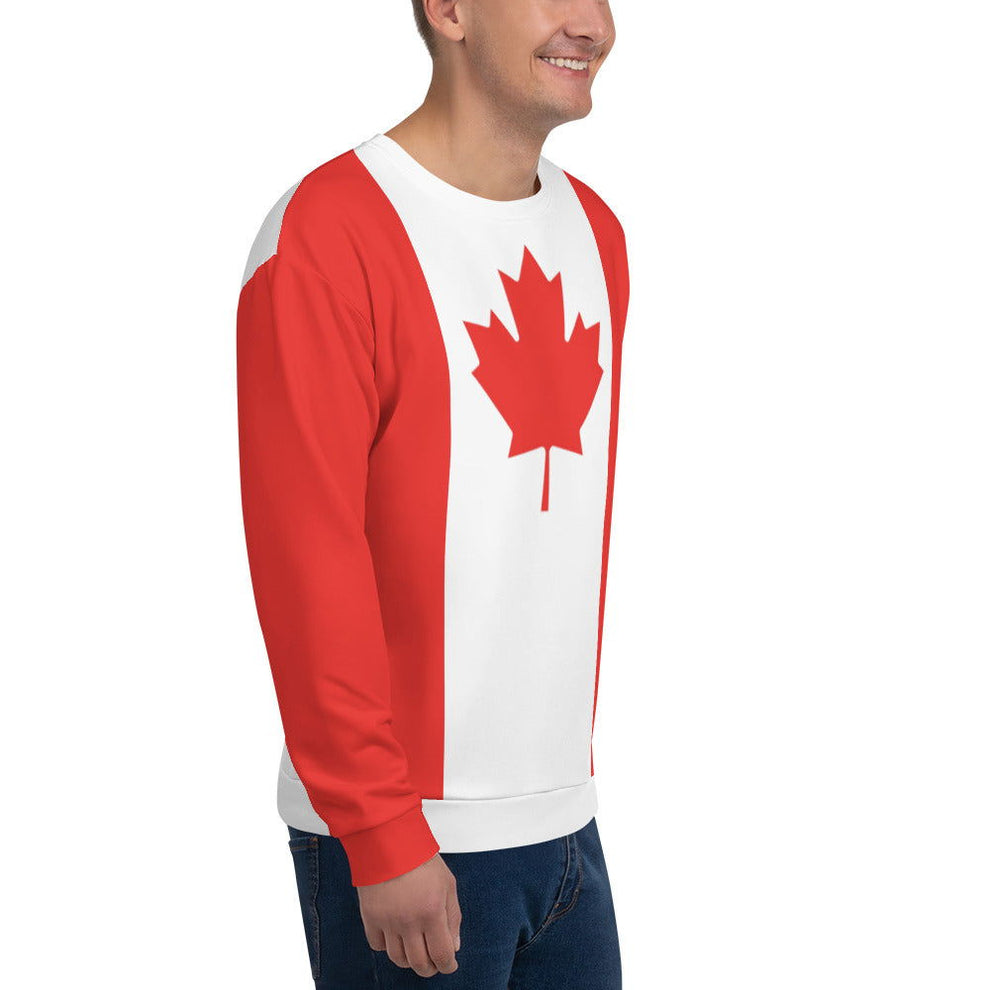 Canada Flag Sweater / Canada Clothing / Canada Outfit – YVDdesign