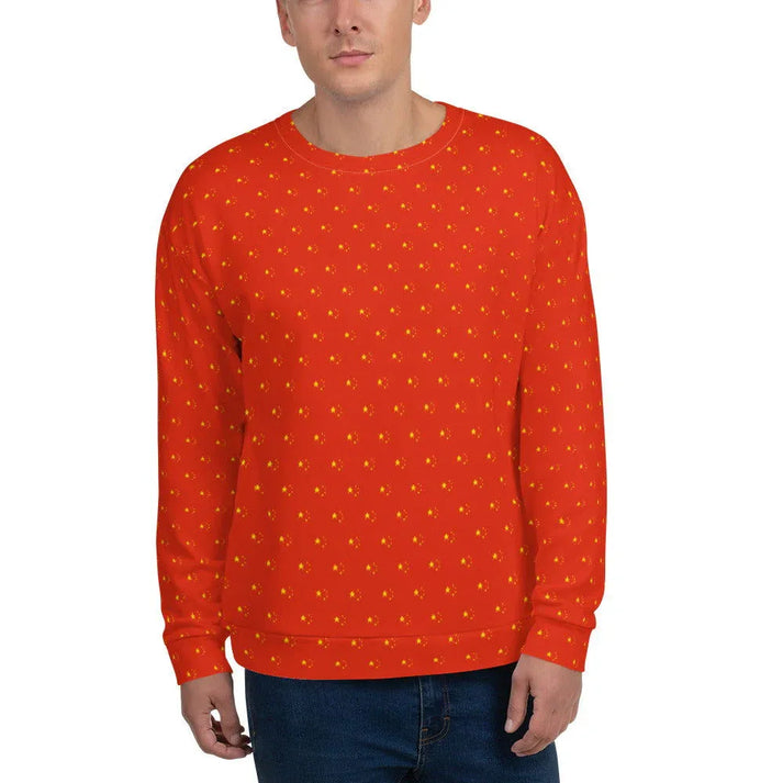 China Sweater Printed With China Flag / Chinese Sweatshirt / China Clo ...