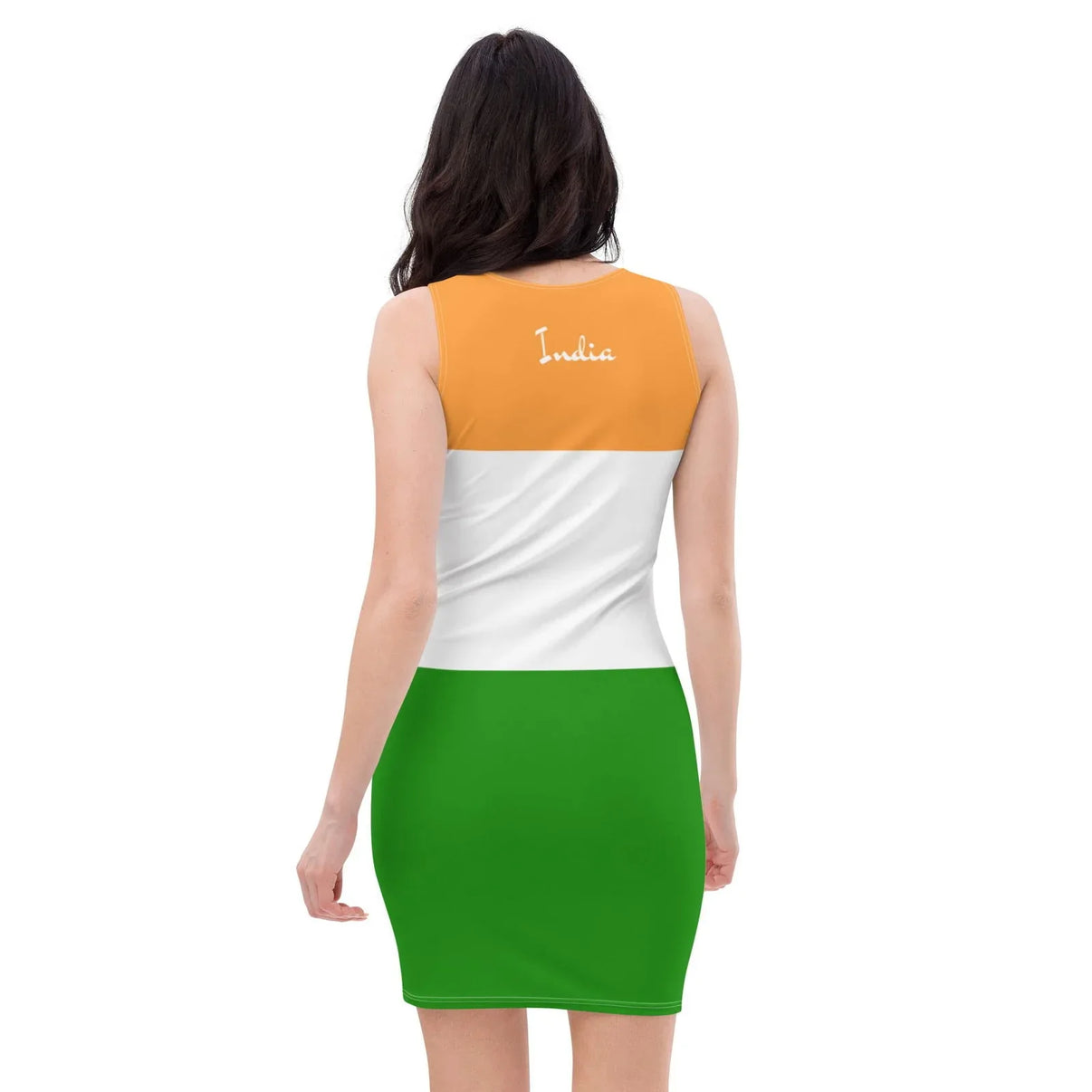 Indian Dress With Colors Of The India Flag / India Clothing Style For ...