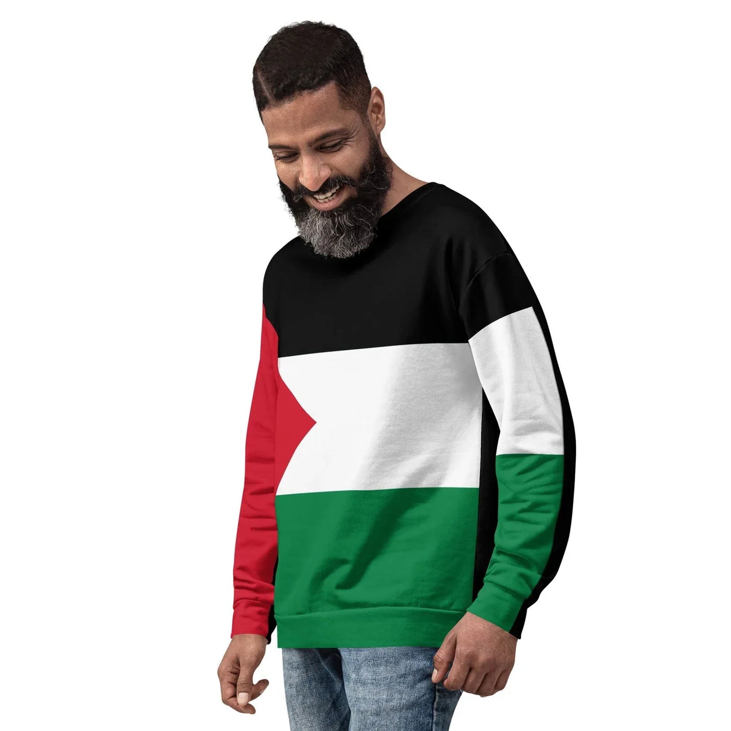 Palestine Sweatshirt | Flag Clothing for Palestine | YVDdesign