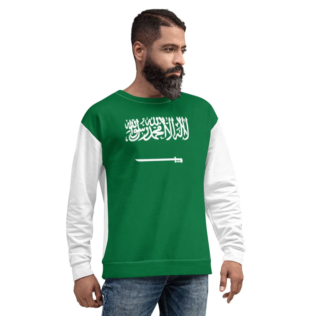 Saudi Arabia Sweatshirt For Men / Flag Saudi Arabia – YVDdesign