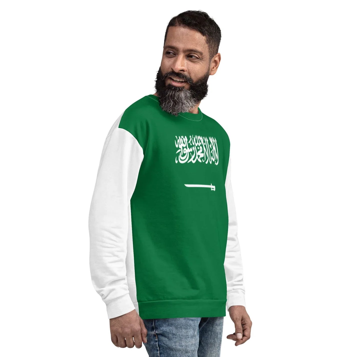 Saudi Arabia Sweatshirt For Men / Flag Saudi Arabia – YVDdesign
