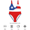 Puerto Rican Flag Bikini Set - Patriotic Swimwear | YVDdesign