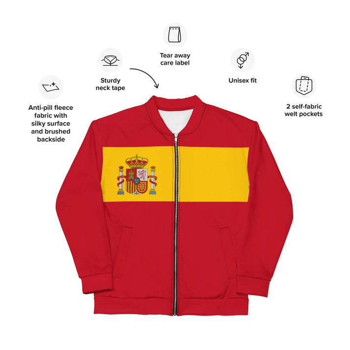 Spanish Jacket | Red Bomber Jacket | YVDdesign