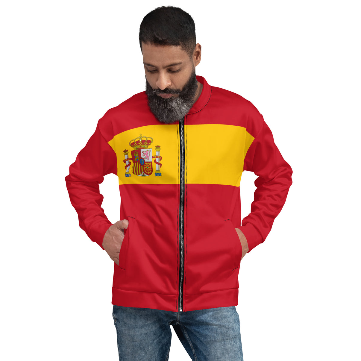 Spanish Jacket | Red Bomber Jacket | YVDdesign