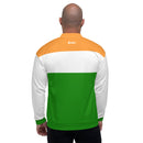 Indian Print Jacket / India Flag Colors Bomber Jacket For India Lover ...