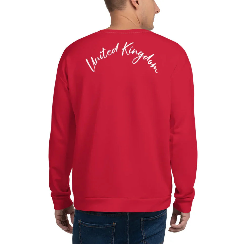 Union Jack Sweater / British Union Jack / Crewneck Sweatshirt – YVDdesign