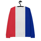 The French Flag Sweatshirt / Flag Of France/ French Clothing / Striped ...